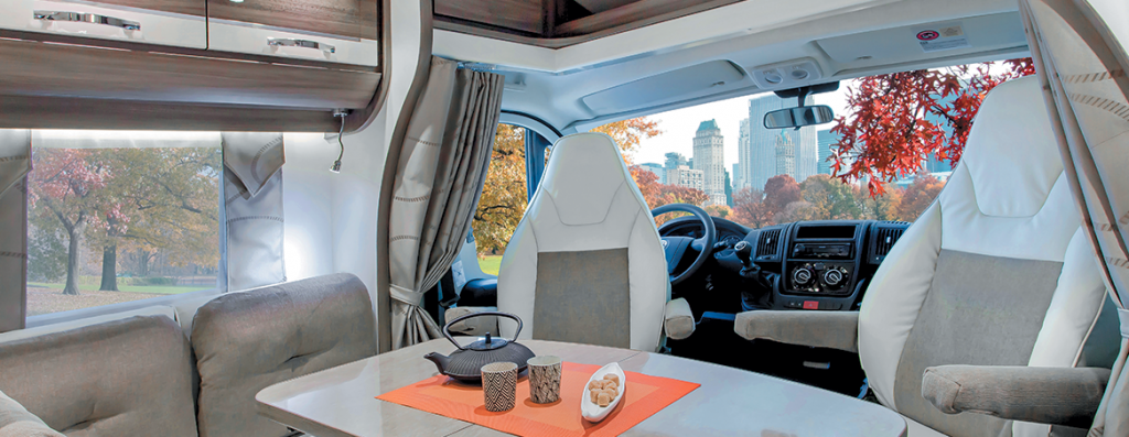 camping-car-haut-de-gamme-salon-gamme-baxter-florium - Fleurette Florium